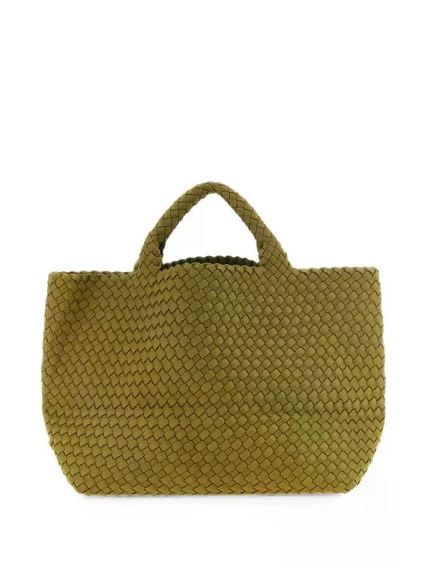 NAGHEDI Medium St. Barths Hand-woven Tote Bag - Green