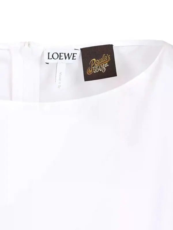 Loewe Ruffled Asymmetric Day Dress