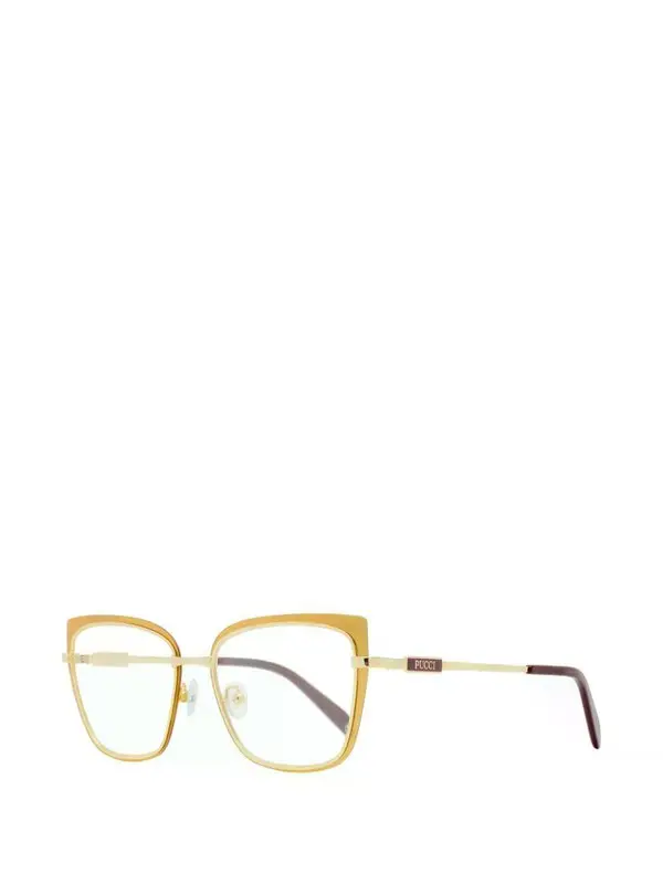 Emilio Pucci Geometric Frame Eyeglasses