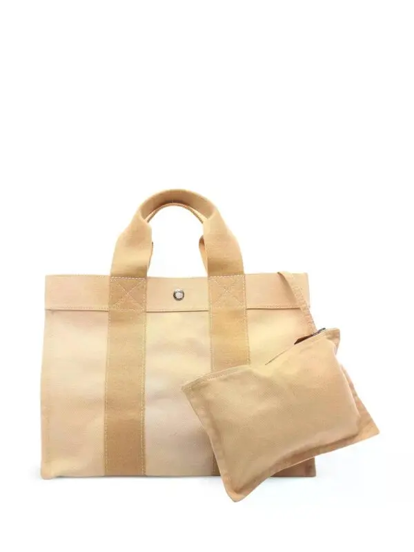 Hermès Toile Bora Bora Pm Tote Bag - Neutrals