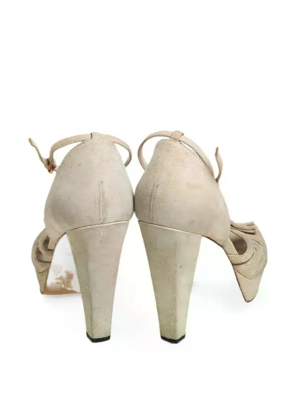Gucci Bow-detail Platform Sandals