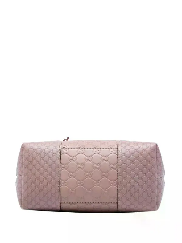 Gucci 2016-2026 Medium Guccissima Bree Fold Over Tote Satchel