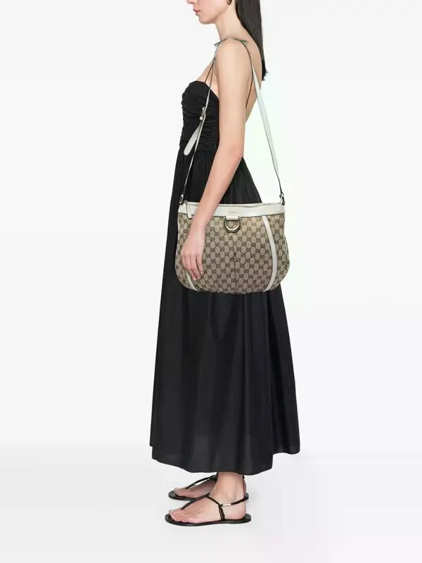 Gucci 2016-2026 Gg Canvas Abbey D Ring Crossbody Bag - Neutrals