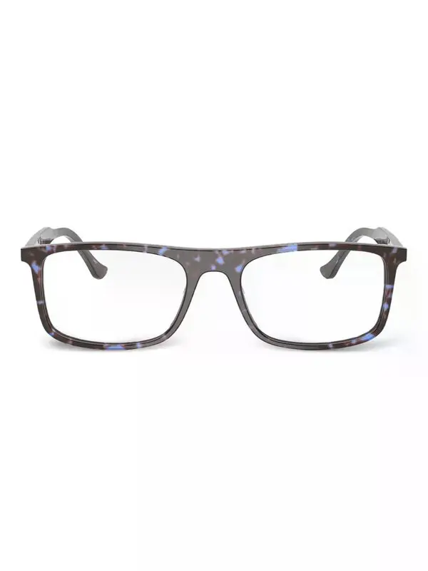 Ray-ban Tortoiseshell Rectangle-frame Glasses - Blue