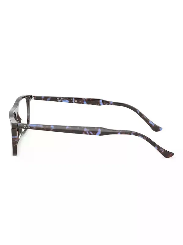 Ray-ban Tortoiseshell Rectangle-frame Glasses