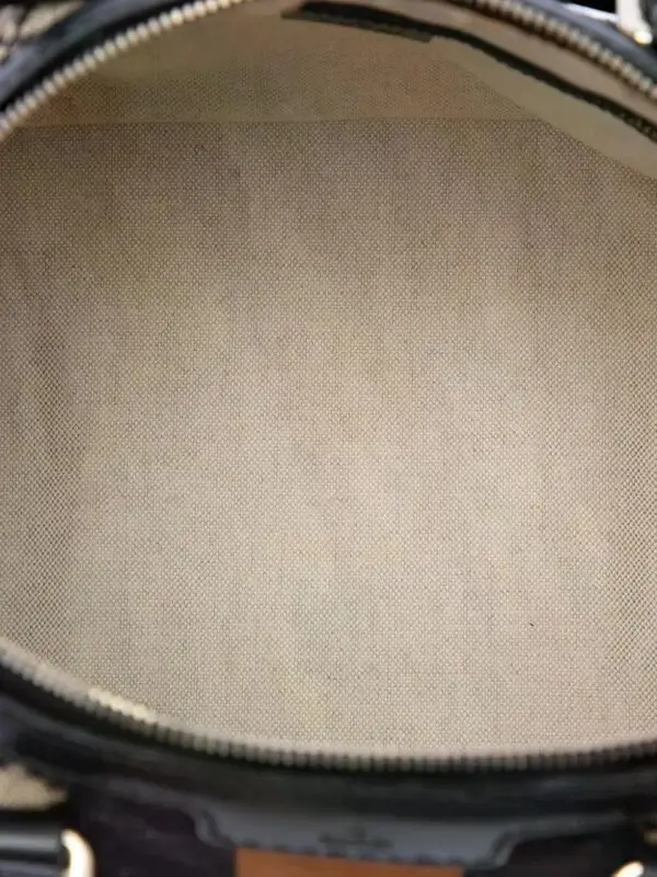 Gucci Diamante Canvas Web Joy Boston Bag Satchel
