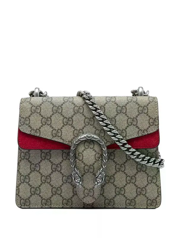 Gucci 2016-2026 Small Gg Supreme Dionysus Crossbody Bag - Neutrals