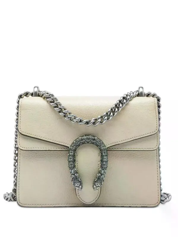 Gucci 2016-2026 Small Leather Dionysus Crossbody Bag - Brown
