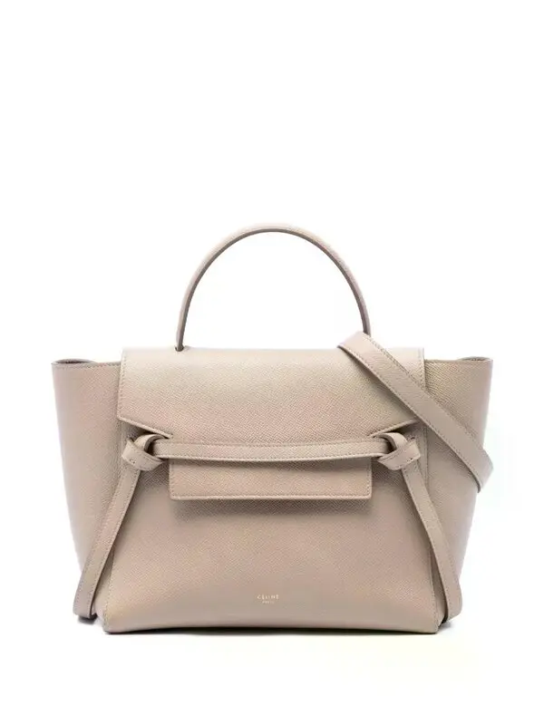 Celine 2017 Micro Grained Calfskin Belt Bag Satchel