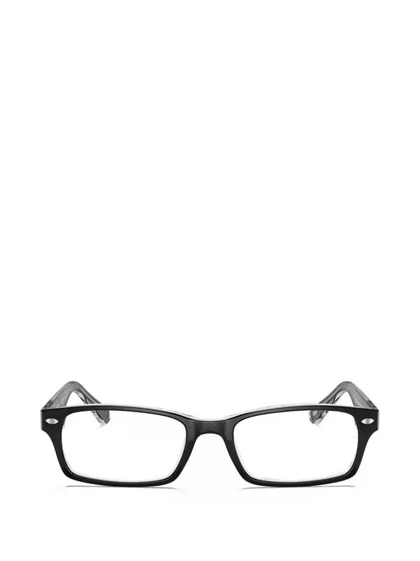Ray-ban Rectangular Frame Glasses - Black