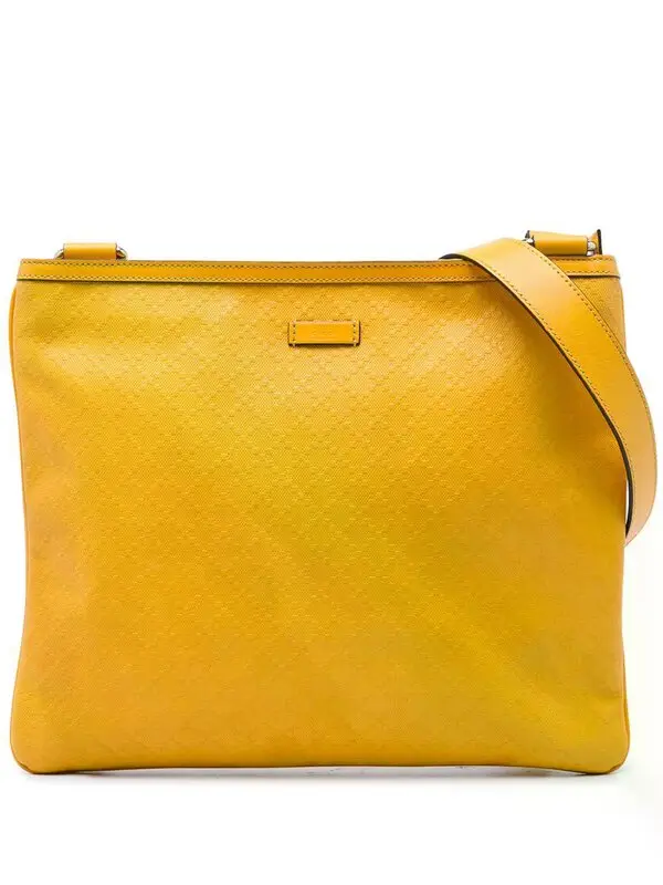 Gucci 2016-2026 Diamante Hilary Lux Crossbody Bag - Yellow