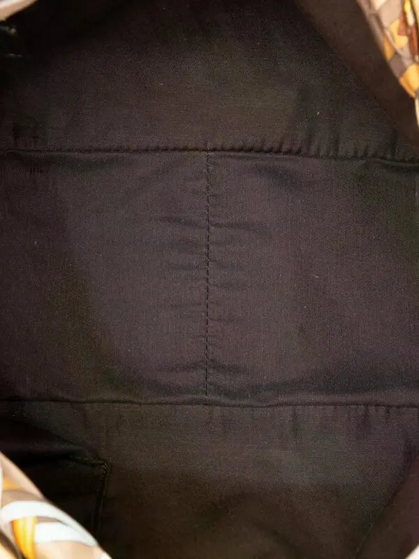 Gucci 2016-2026 Medium Guccissima Trimmed Canvas Positano Tote Bag