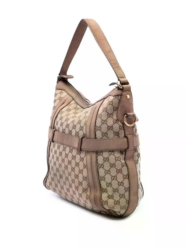 Gucci 2016-2026 Medium Gg Canvas Running Satchel