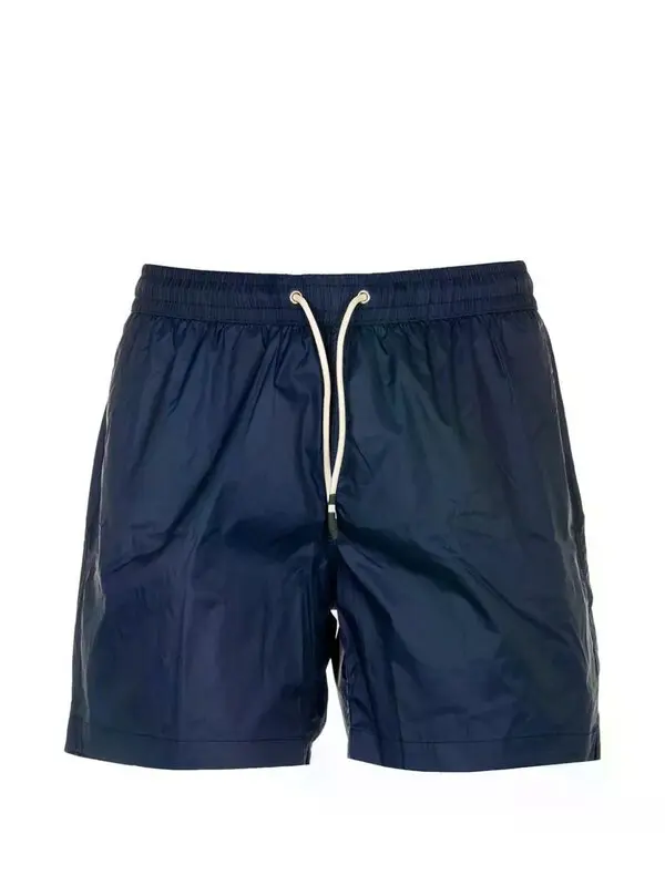 Hartford Drawstring Straight-hem Swim Shorts