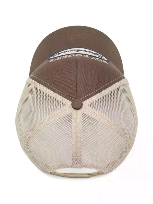 ROY ROGER'S Workwear Logo-patch Baseball Cap - Brown