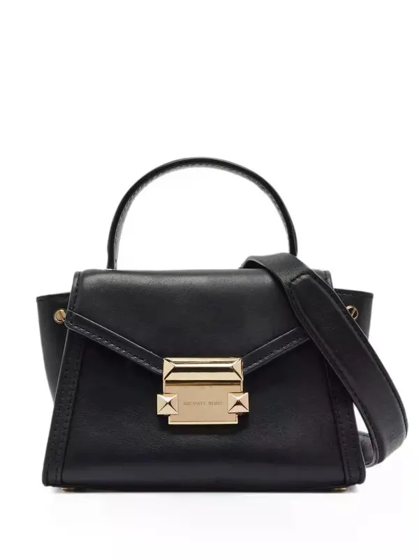 Michael Kors Mini Whitney Leather Handbag - Black