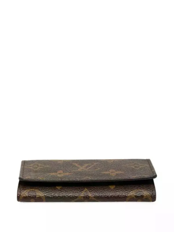 LOUIS VUITTON 2013 Monogram Envelope Business Card Holder - Brown