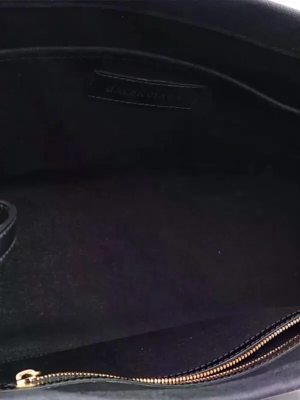 Balenciaga Medium Canvas Hardware Tote Satchel