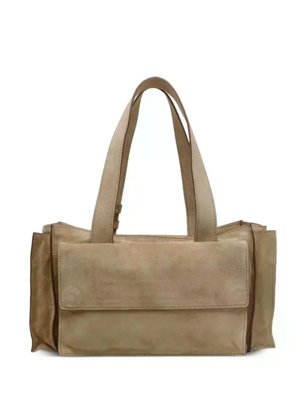 Miu Miu Suede Utilitaire Shoulder Bag