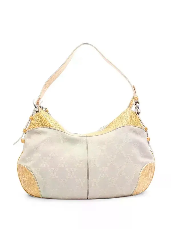 Celine 2000-2007 Macadam Canvas Shoulder Bag
