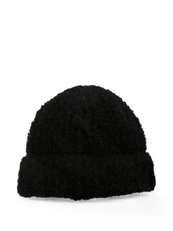 MAISON MARGIELA Logo-patch Beanie Hat