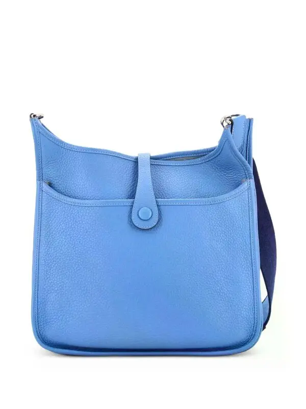 Hermès Evelyne Bag Gen Iii Clemence Pm Crossbody Bag - Blue