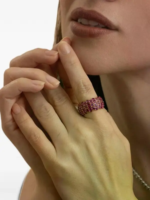 ANDREOLI Sapphire Stretch Ring