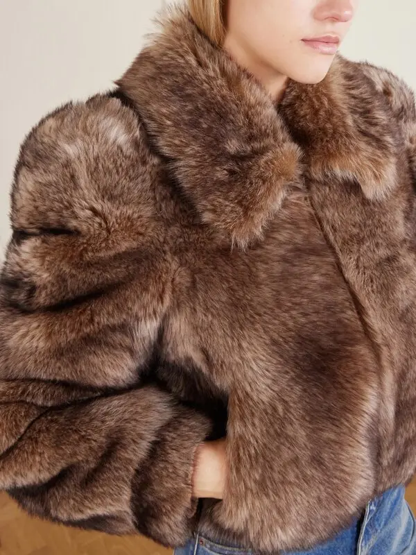 Chloé Cropped Shearling Jacket