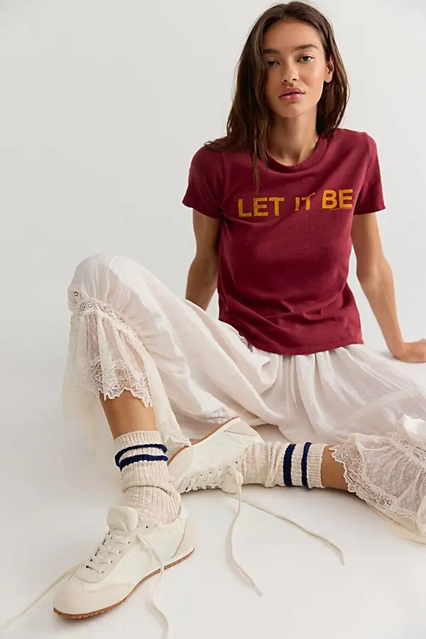 Junk Food Clothing Let It Be Tee At - Cowhide