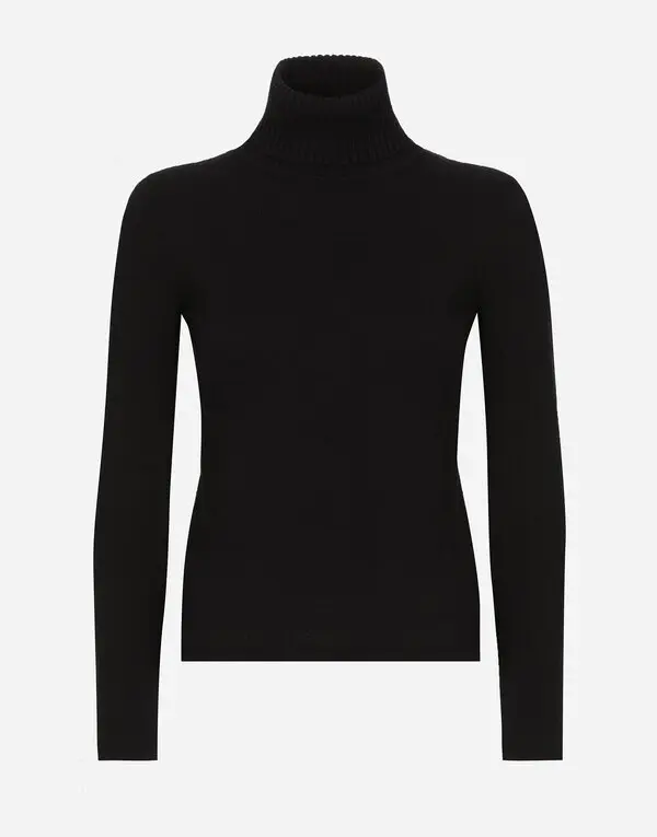 Dolce & Gabbana Cashmere Turtle-neck Sweater Sweaters And Cardigans