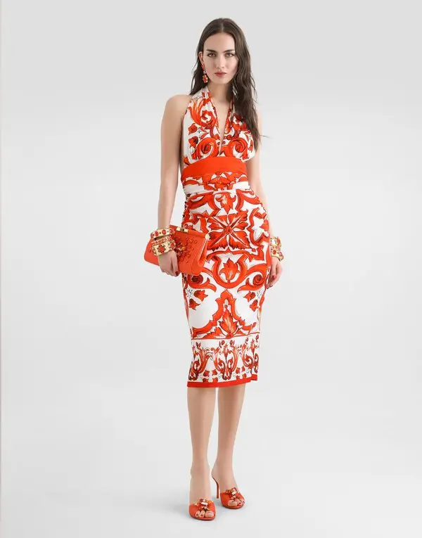 Dolce & Gabbana Abito Dresses Multi-colored