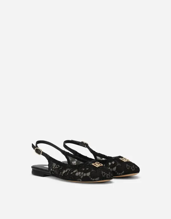 Dolce & Gabbana Slingback Shoes Viscose
