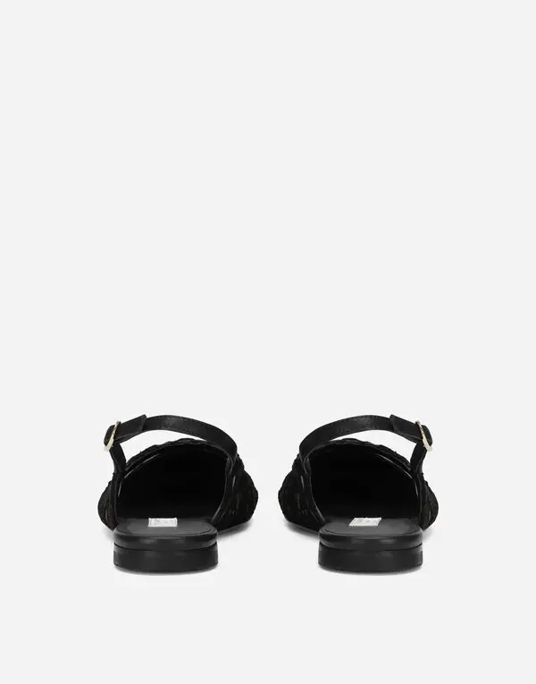Dolce & Gabbana Slingback Shoes Viscose
