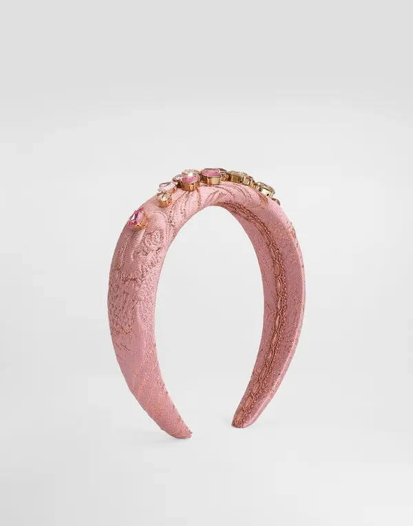 Dolce & Gabbana Lamé Brocade Headband Accessories Multi-colored - Multicolor