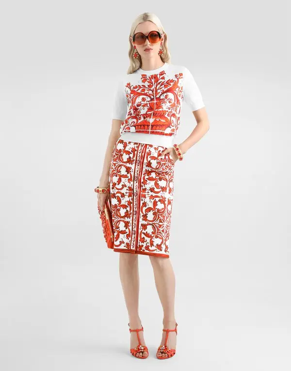 Dolce & Gabbana Gonna Collection Multi-colored