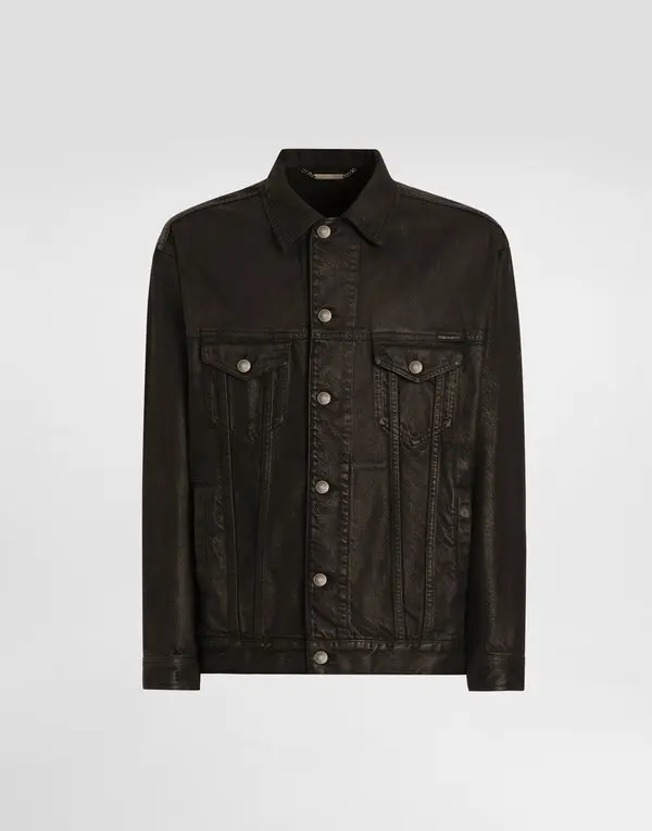 Dolce & Gabbana Denim Jacket Denim Multi-colored