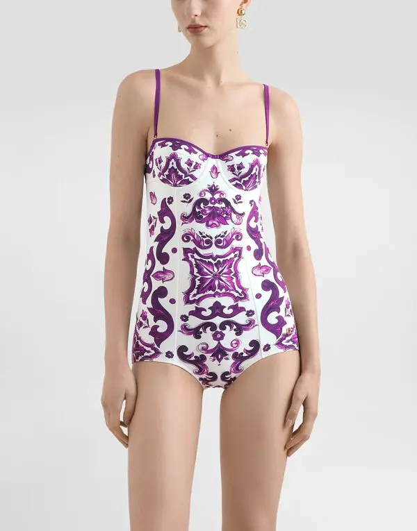 Dolce & Gabbana Intero Balc. Imb.� Swimwear Fabric