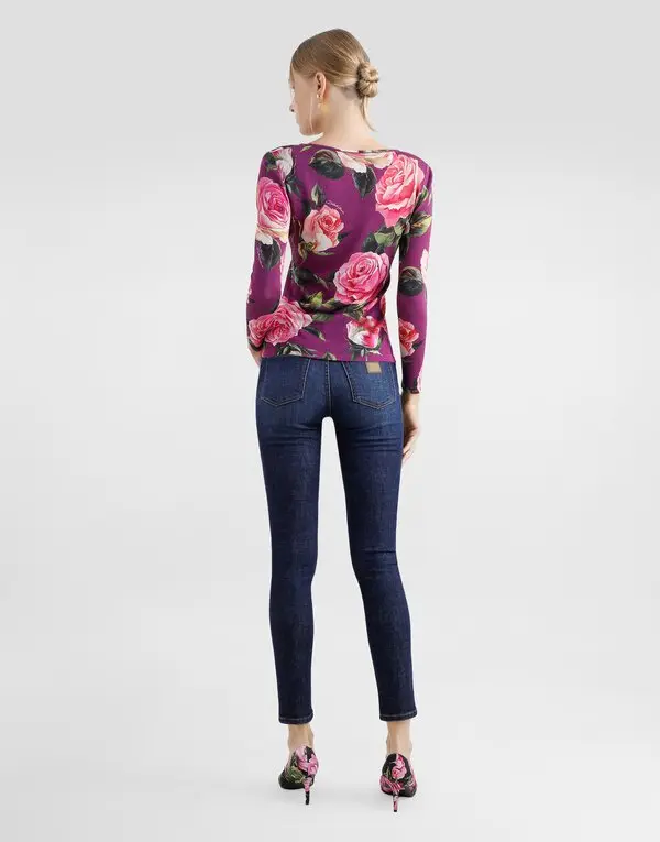Dolce & Gabbana Skinny Denim Jeans Denim And Jeans Multi-colored