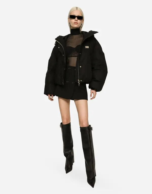Dolce & Gabbana Short Nylon Jacket Coats And Jackets Nylon