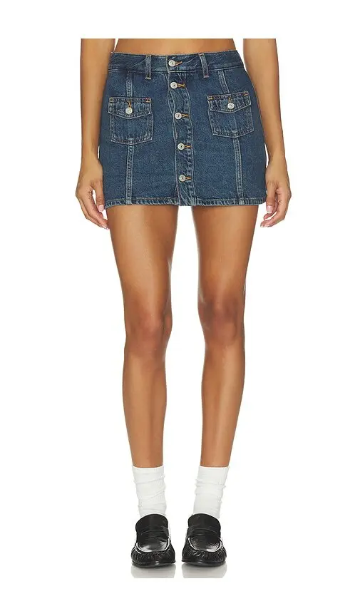 LEVI'S Button Front Skort