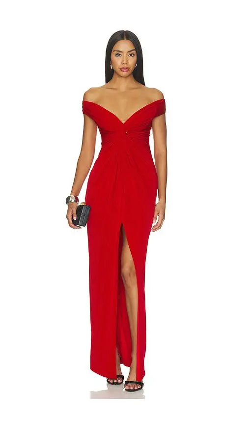Katie May Hazel Gown In . Also - Red