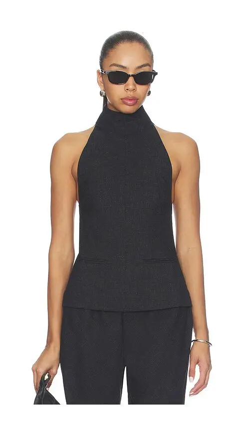 EAVES Keldan Classic Suiting Vest Top