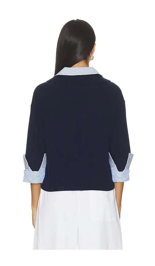 Brochu Walker Ciara Polo Looker Sweater