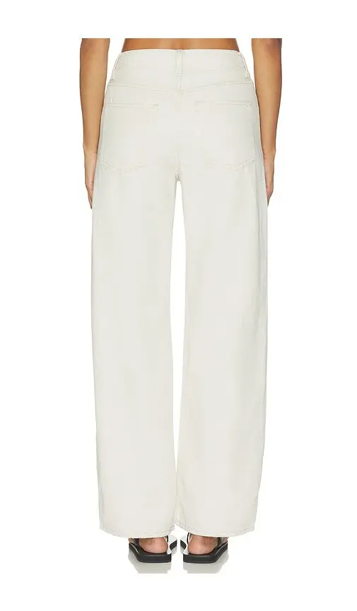 FRAME The Off Duty Drawstring Bow Jeans