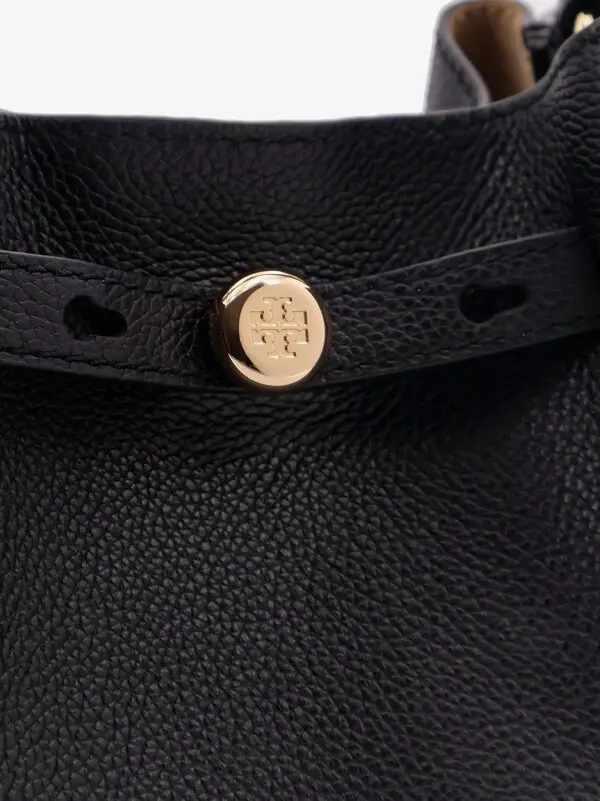 Tory Burch Romy Leather Bucket Bag