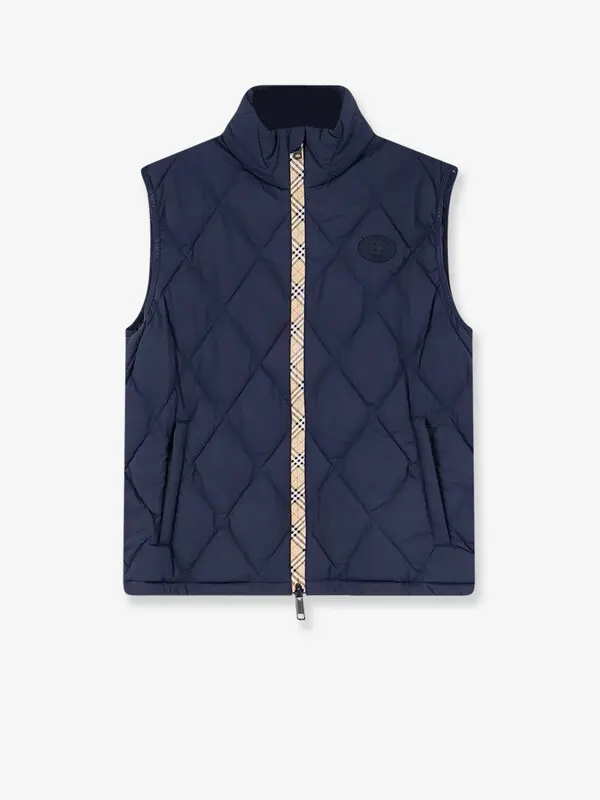 Burberry Acresford Quilted Sleeveless Jacket