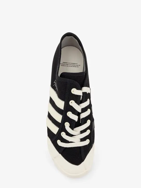 ADIDAS Y-3 Canvas Sneakers With Iconic Side Stripes