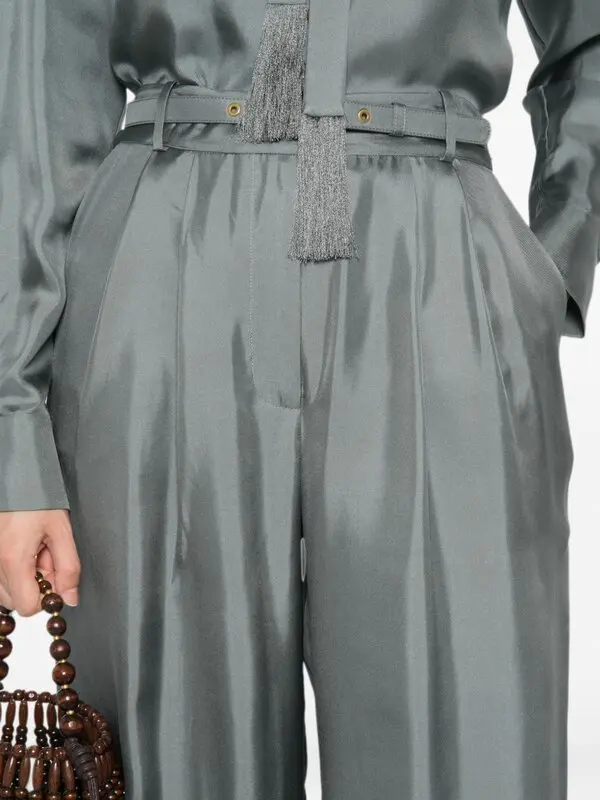 Zimmermann Silk Wide-leg Trousers
