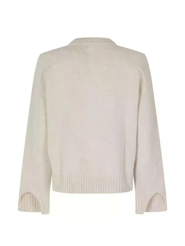 Soeur Ribbed-knit Crew-neck Sweater