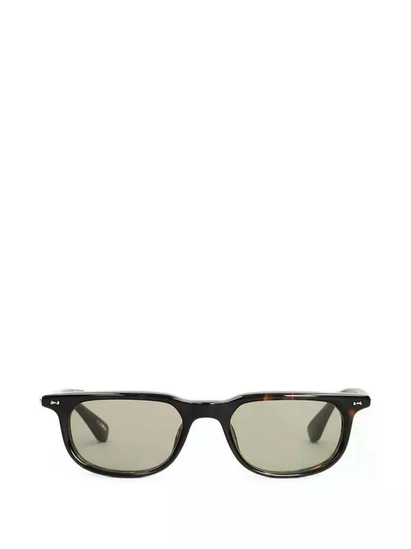 Chimi Novis Tortoiseshell-effect Rectangle Frame Sunglasses - Brown
